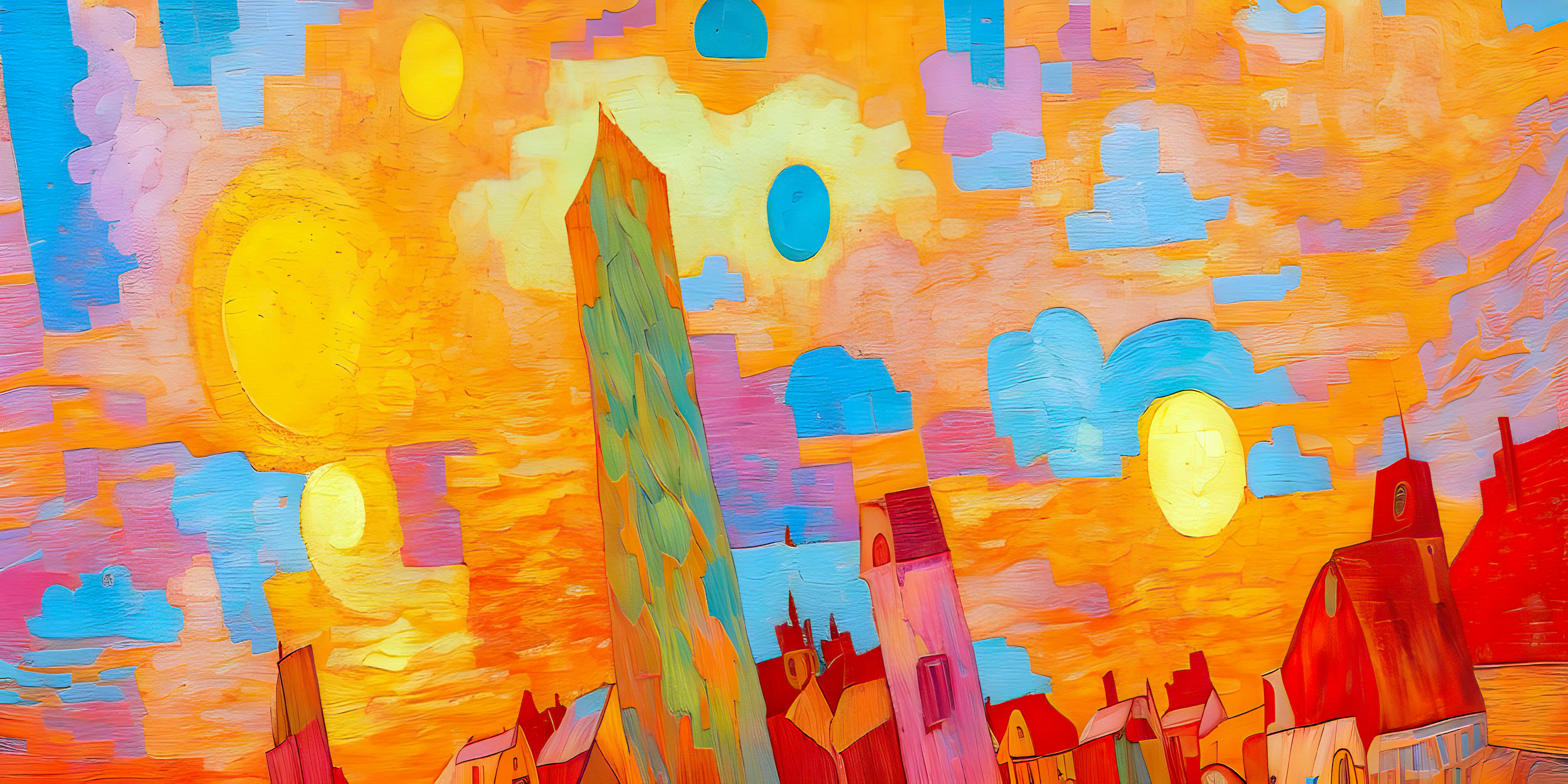 Red Barrel Studio® Bradlyn "Modern Earth 336" Canvas Print By Ronald ...