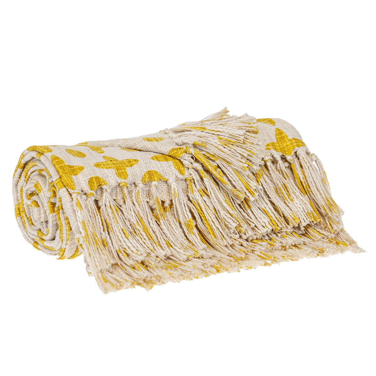 Parkland Collection 100% Cotton Throw & Reviews | Wayfair