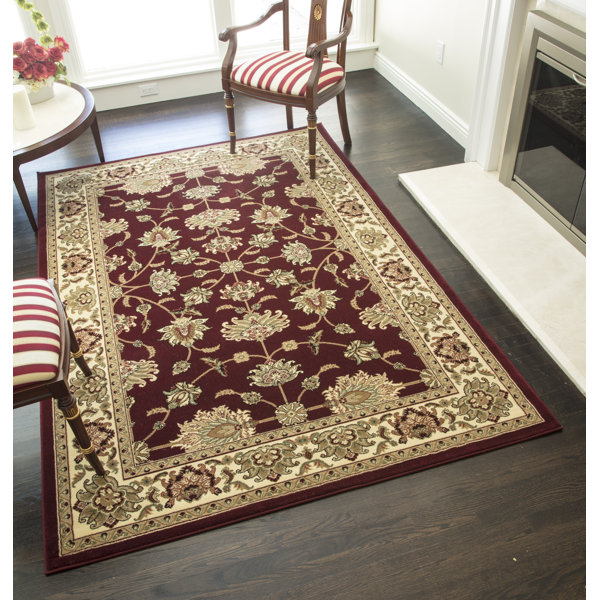 Threadbind New Vision Oriental Kashan Cherry Area Rug & Reviews ...