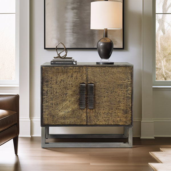 Latitude Run® Aqil Textured Wood Console Cabinet | Wayfair