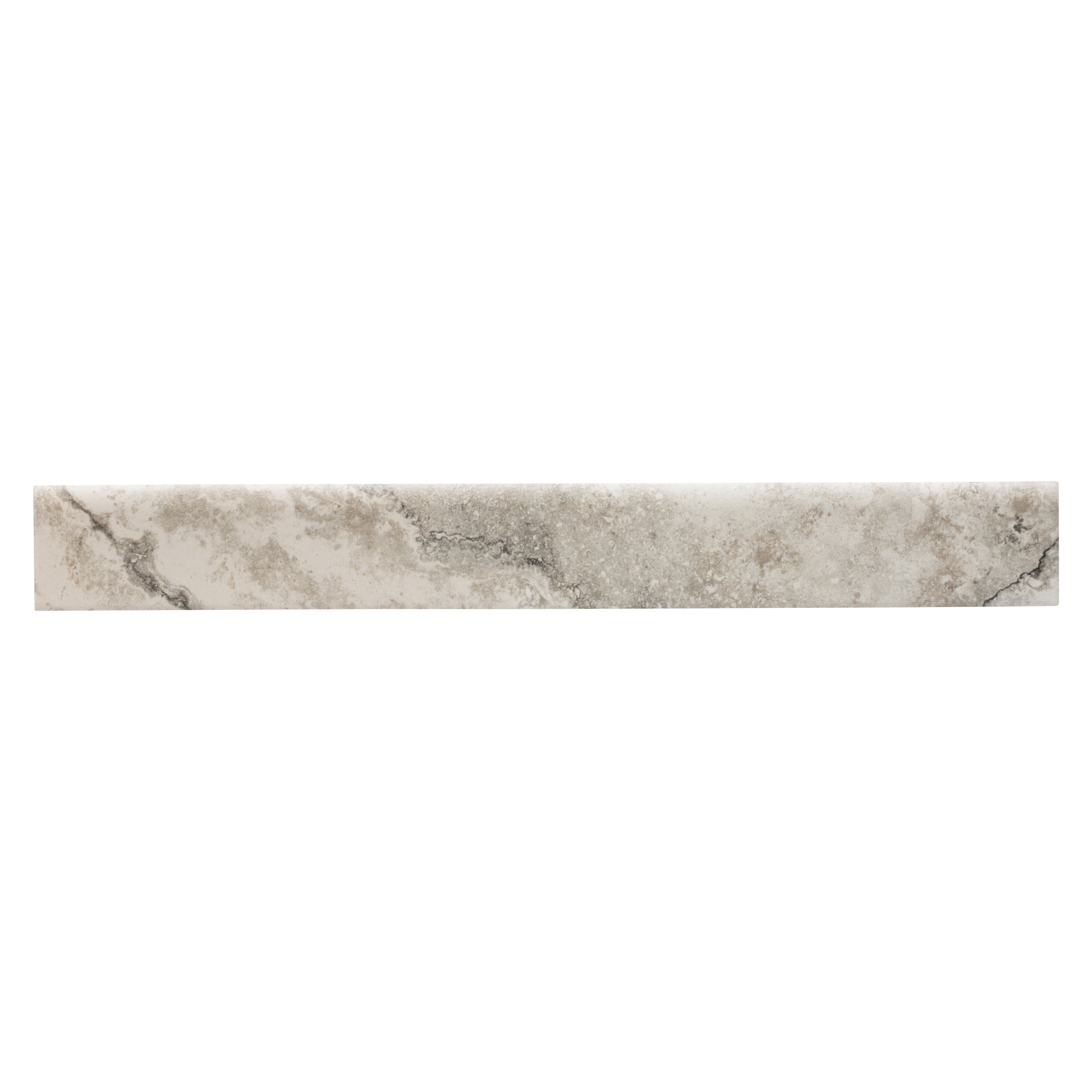 Ackland Royce Dune 3 in. x 24 in. Matte Ceramic Bullnose Tile Trim ...