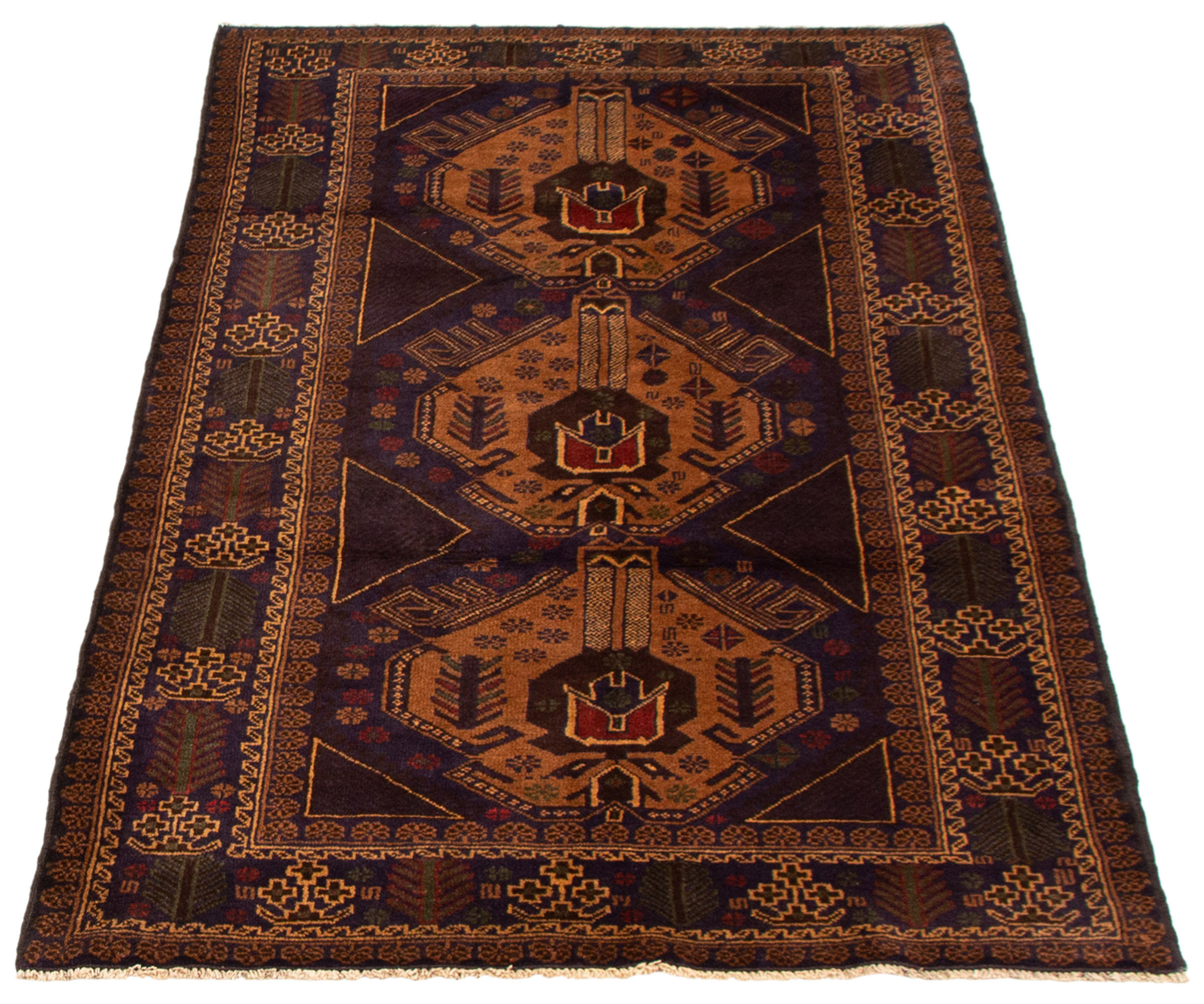 Isabelline Lynnisha Dark Navy Rug 3'11" X 6'9" | Wayfair