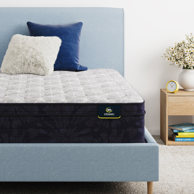Serta Clarks Hill II Plush Euro Top 12.5" Mattress & Reviews | Wayfair
