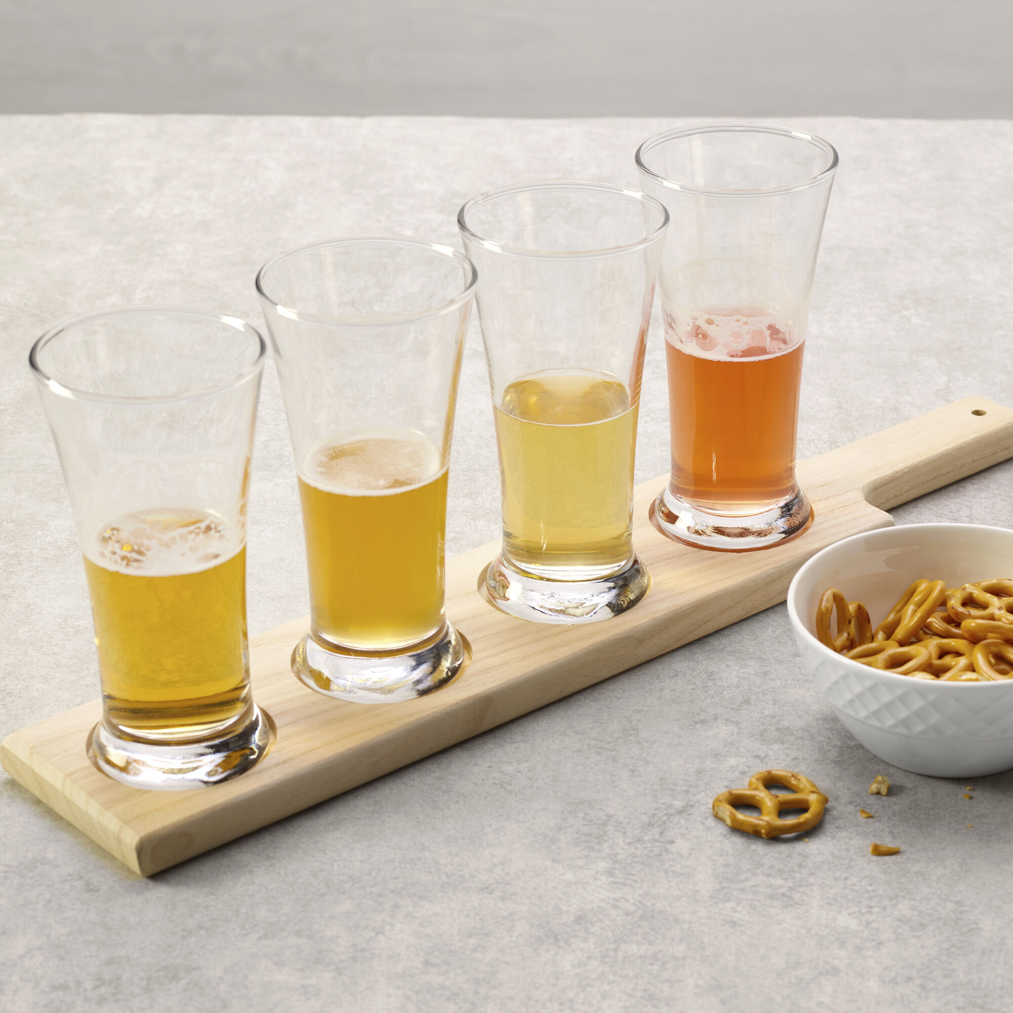 Houdini 4 - Piece 10oz. Glass Beer Flight Set Glassware Set - Wayfair ...