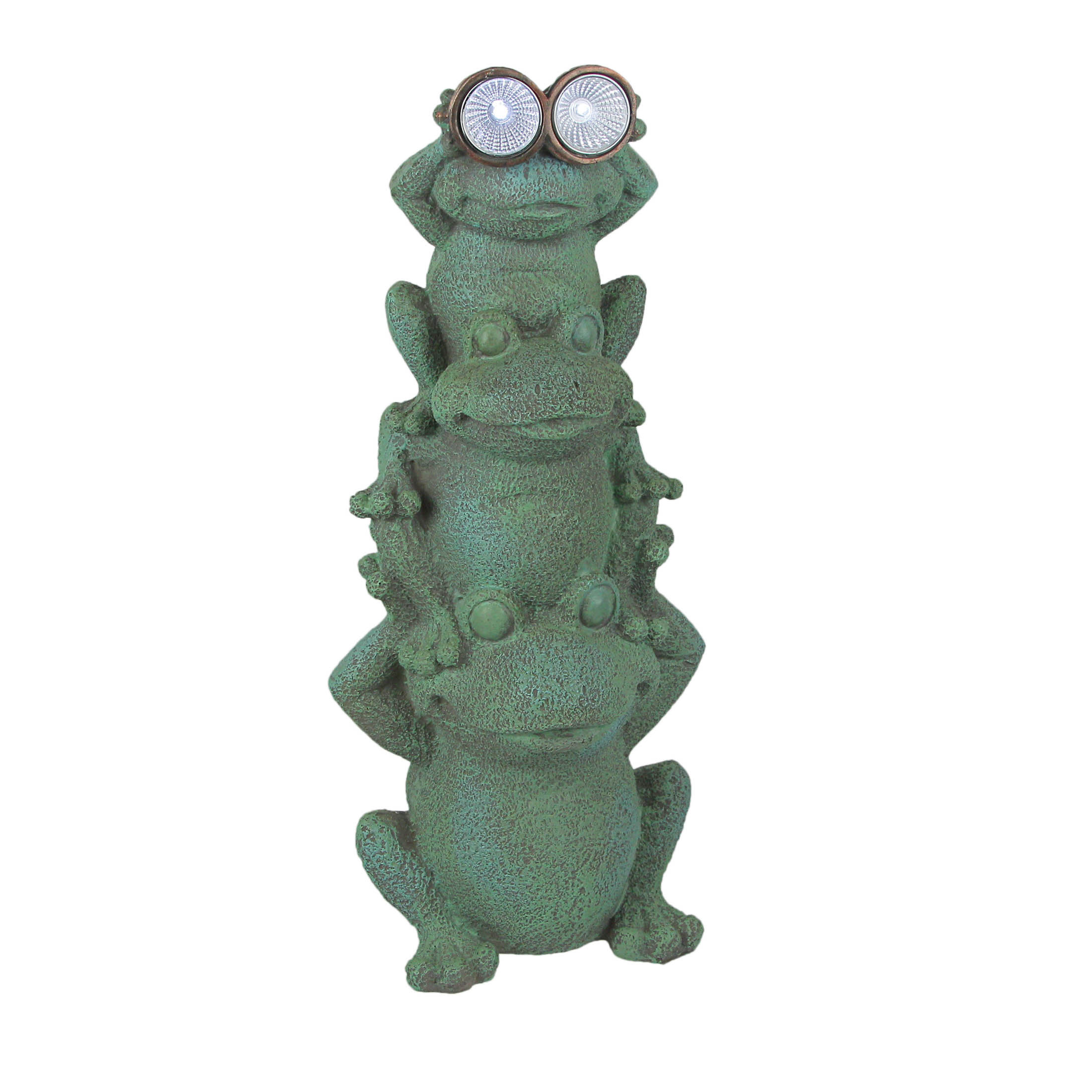 Trinx Defleice Resin Standing Frogs Garden Statue - Wayfair Canada