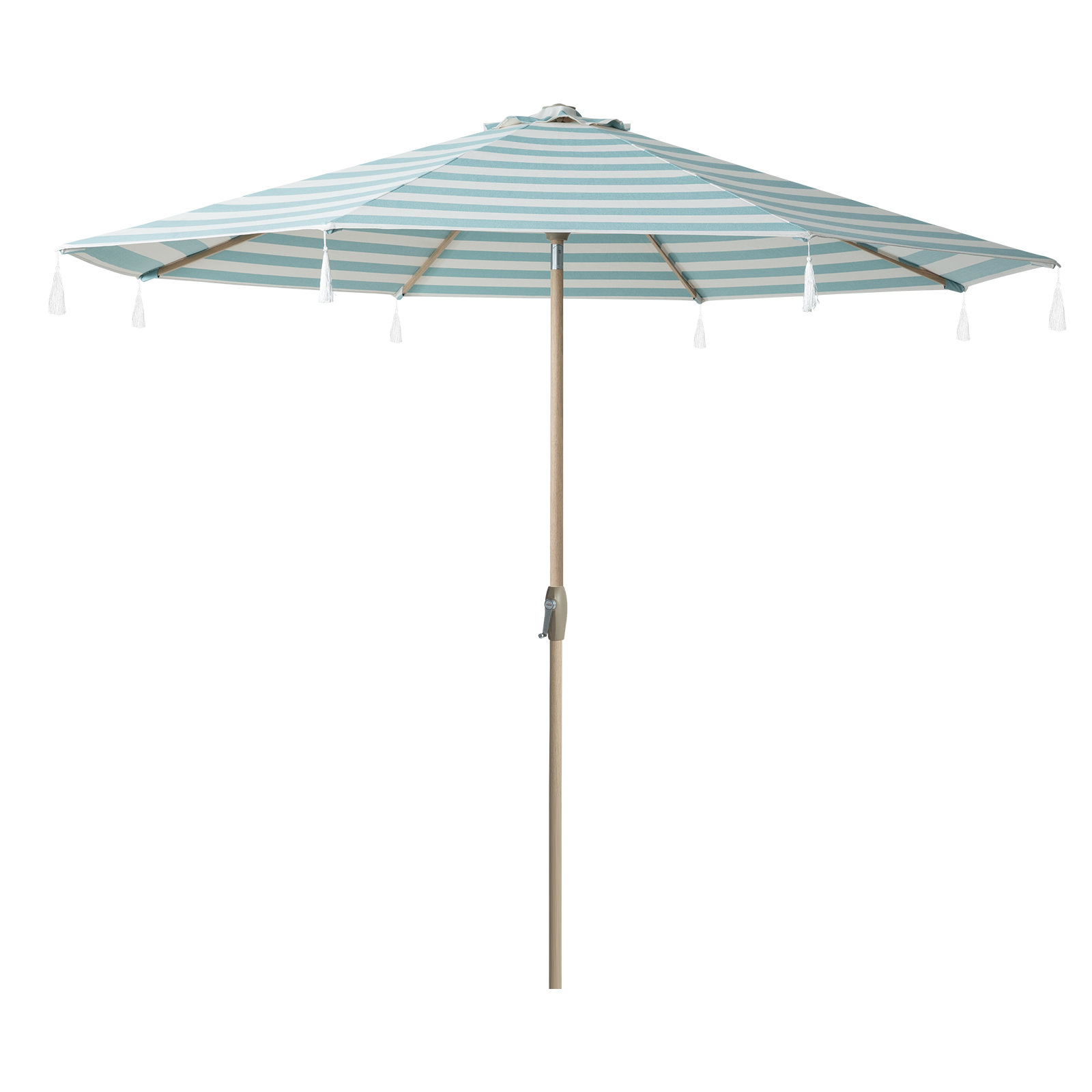 Arlmont & Co. Gianbattista 10 ft Auto-Tilt Patio Umbrellas Outdoor ...