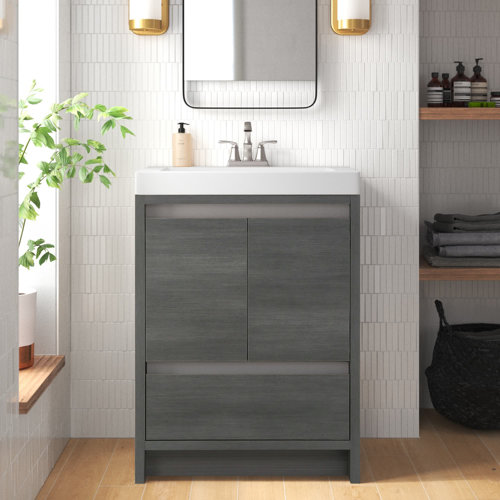 Single Bathroom Vanities | Single Sink Vanity | Wayfair