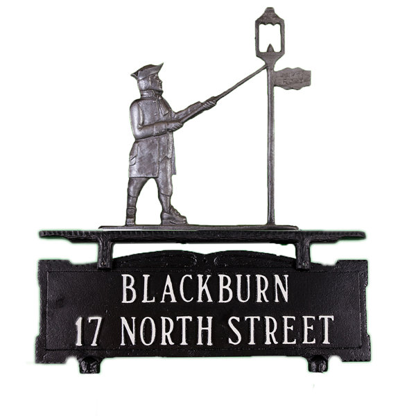 Montague Metal Products Metal Classic/Decorative Illuminated Mailbox ...