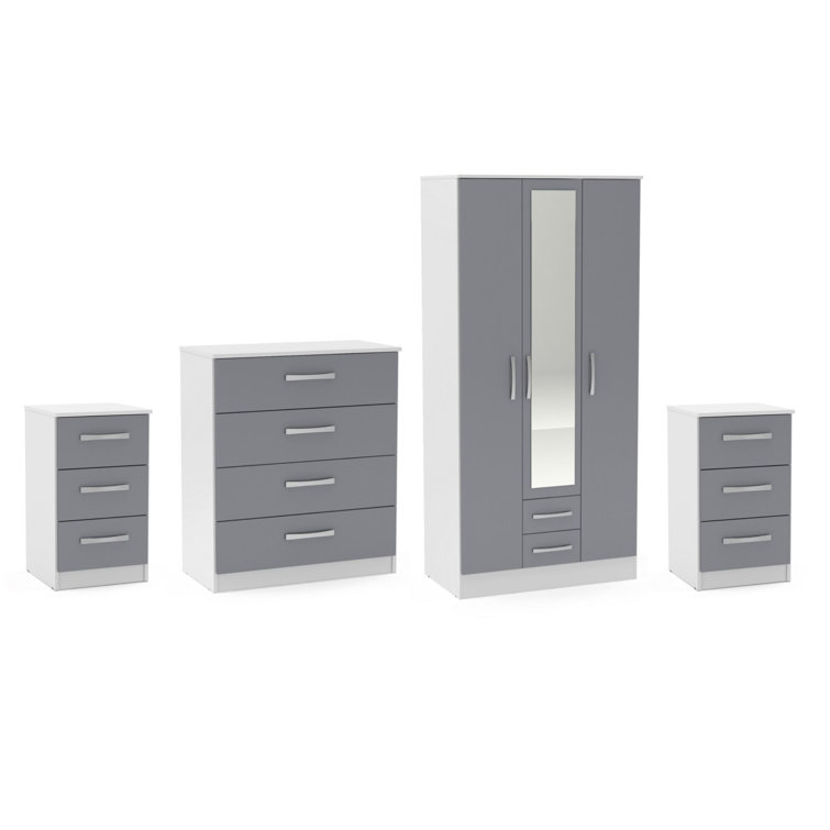 Brayden Studio Carneshia 4 Piece Bedroom Set | Wayfair.co.uk