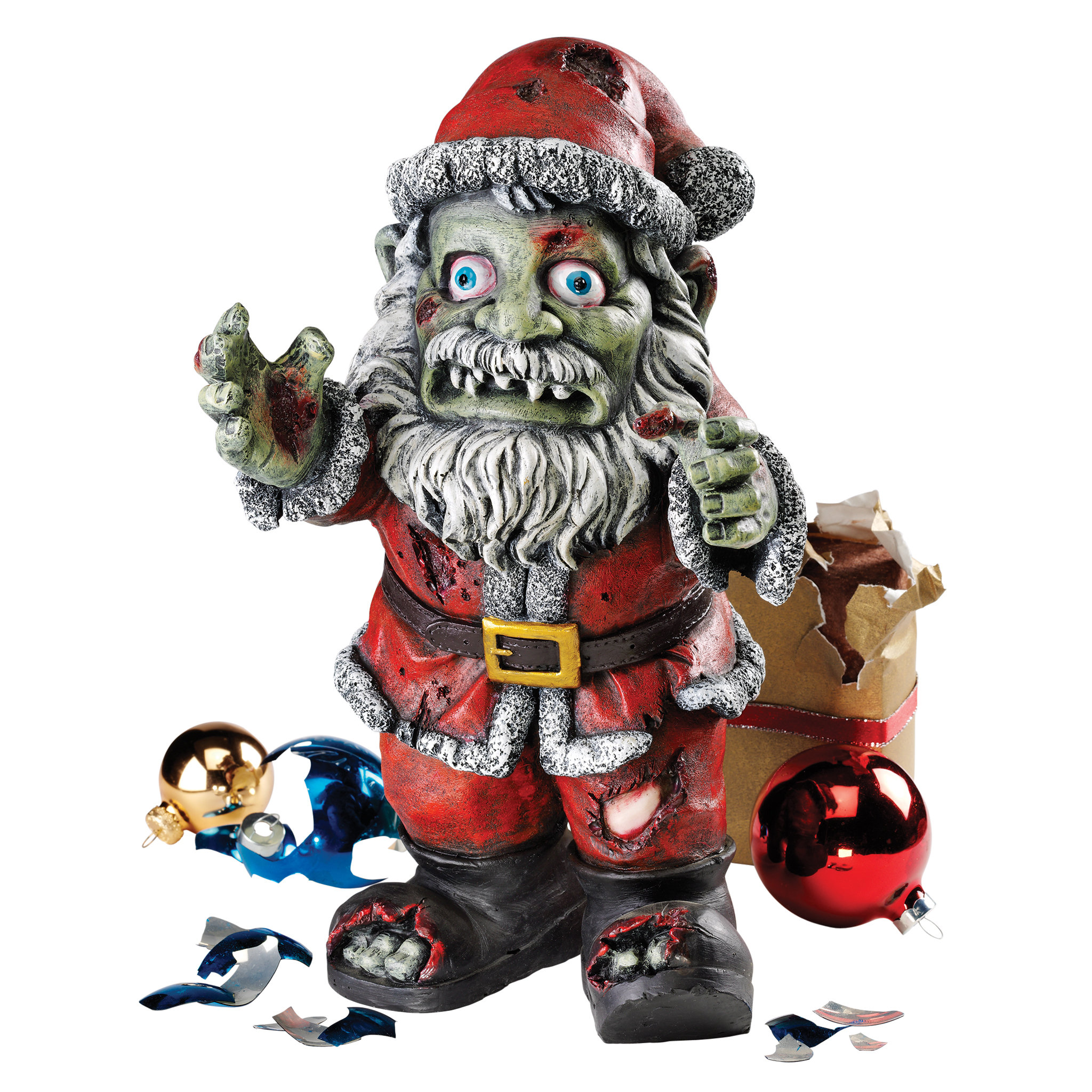 Design Toscano Zombie Claus Holiday Statue & Reviews | Wayfair