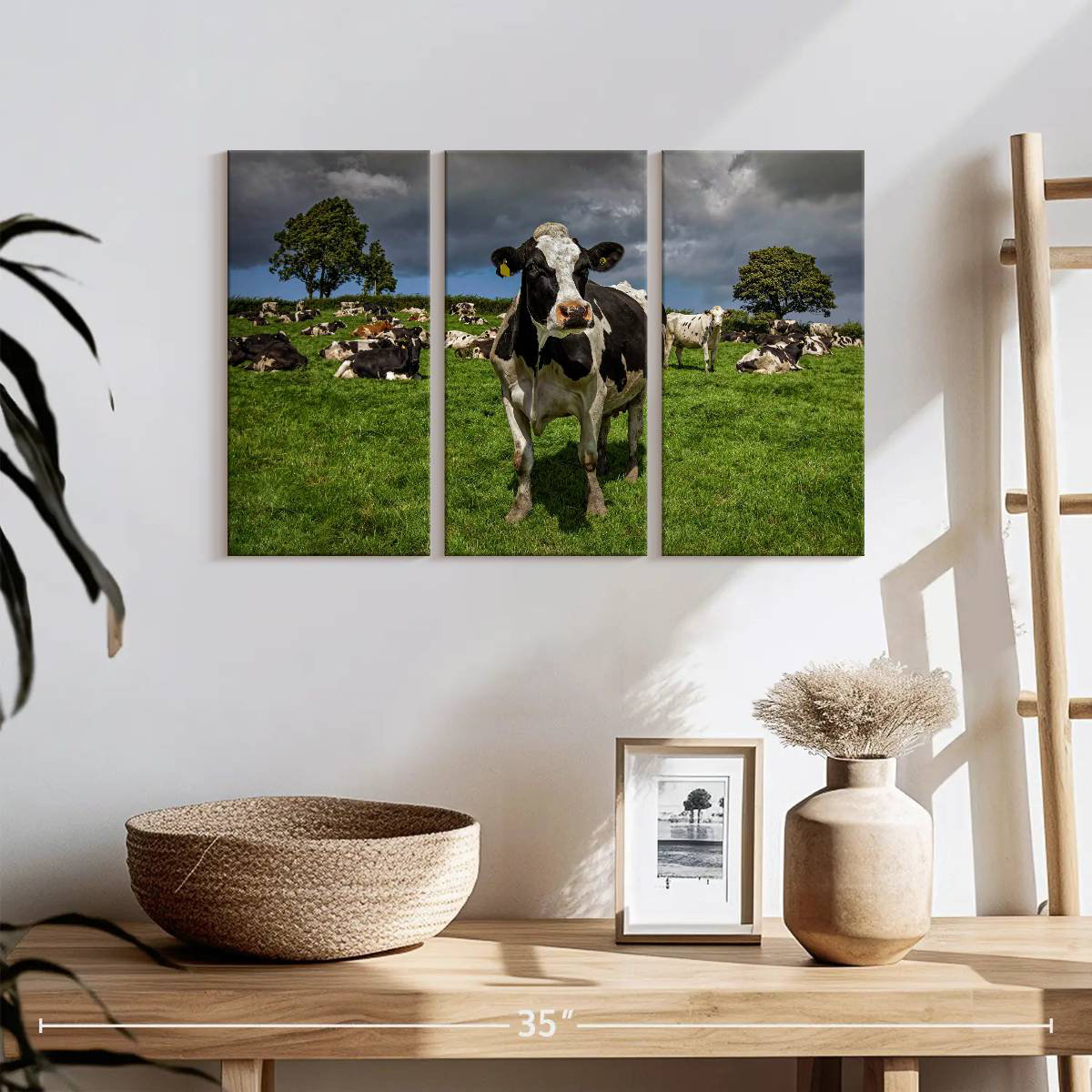 Ebern Designs Brampt Holstein Cow | Wayfair