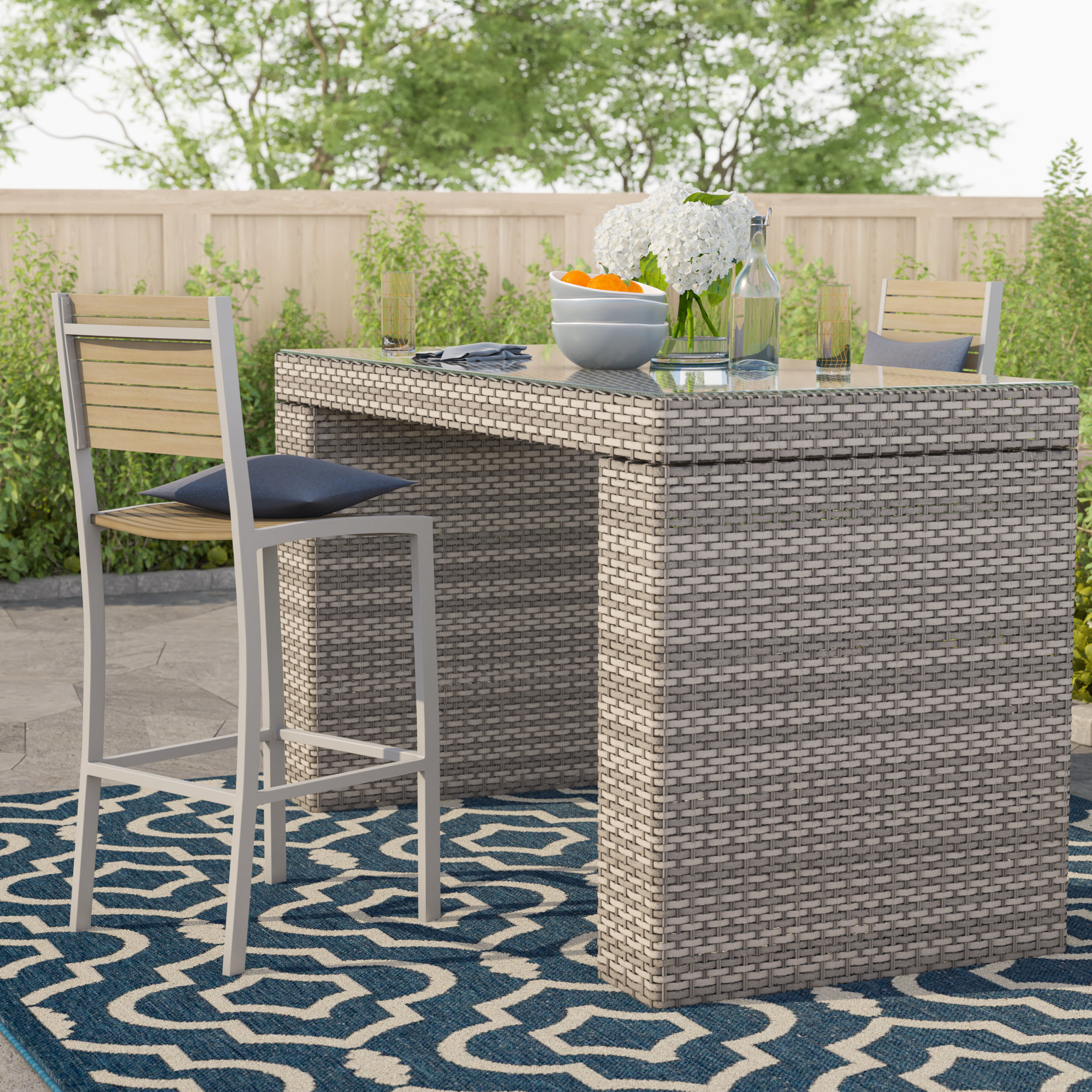 Sol 72 Outdoor™ Rochford Bar Table | Wayfair