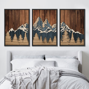 Mountains Wall Art You'll Love | Wayfair