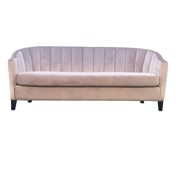 Fairmont Park Stylish Velvet 3 Seater Sofa – Comfortable Upholstered ...