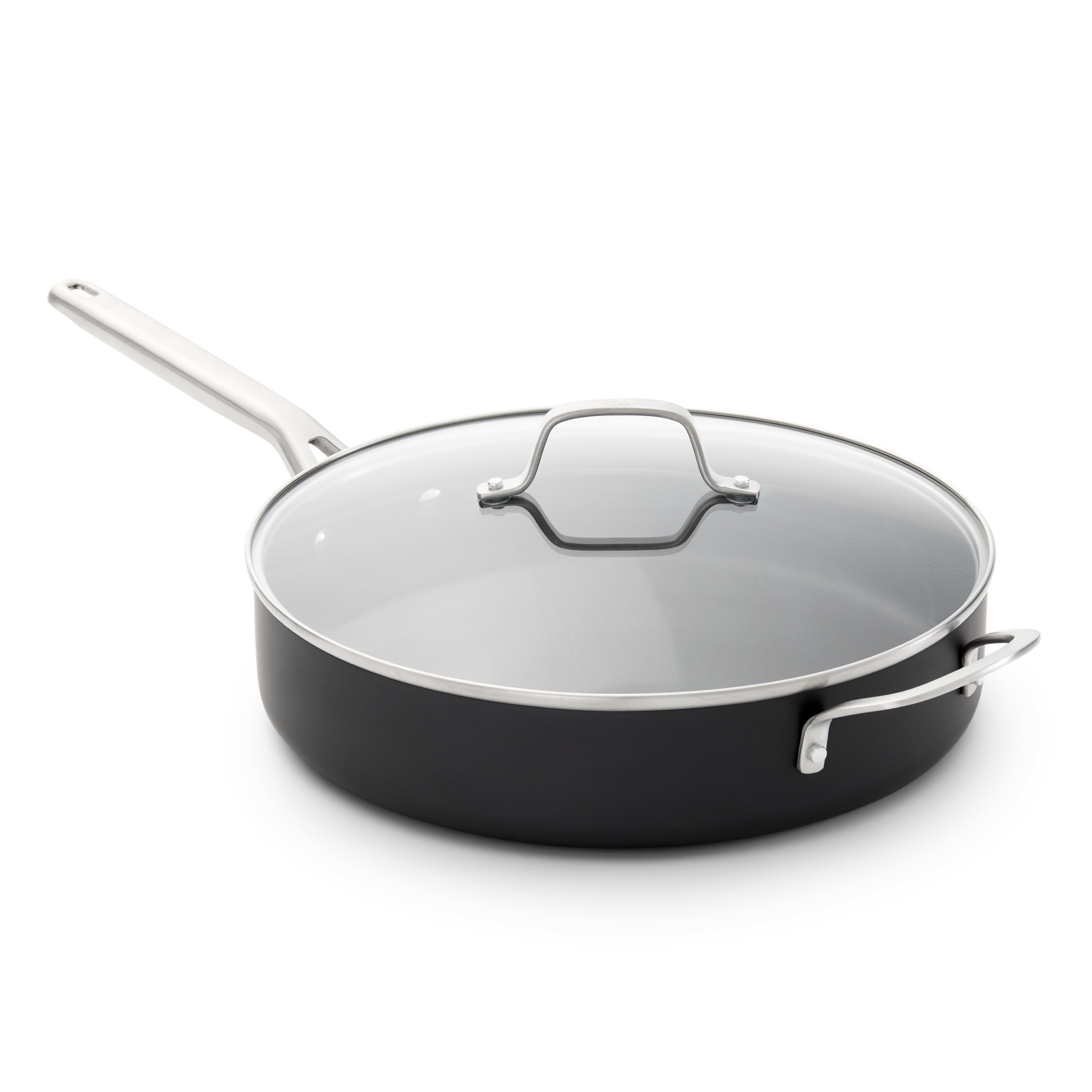 Calphalon Hard-Anodized Nonstick 5-Qt. Saut Pan with Lid & Reviews ...