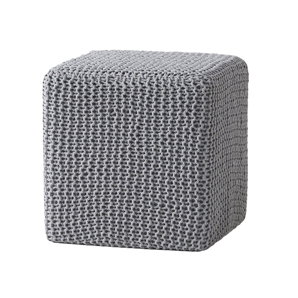 Dakota Fields Upholstered Square Foot Stool Ottoman | Wayfair