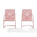 Winston Porter Passmore 2-piece Retro Outdoor Chair Set & Reviews | Wayfair