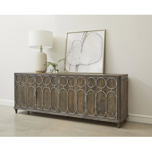 Pulaski Furniture 4-Door Console with Tray Drawers | Wayfair