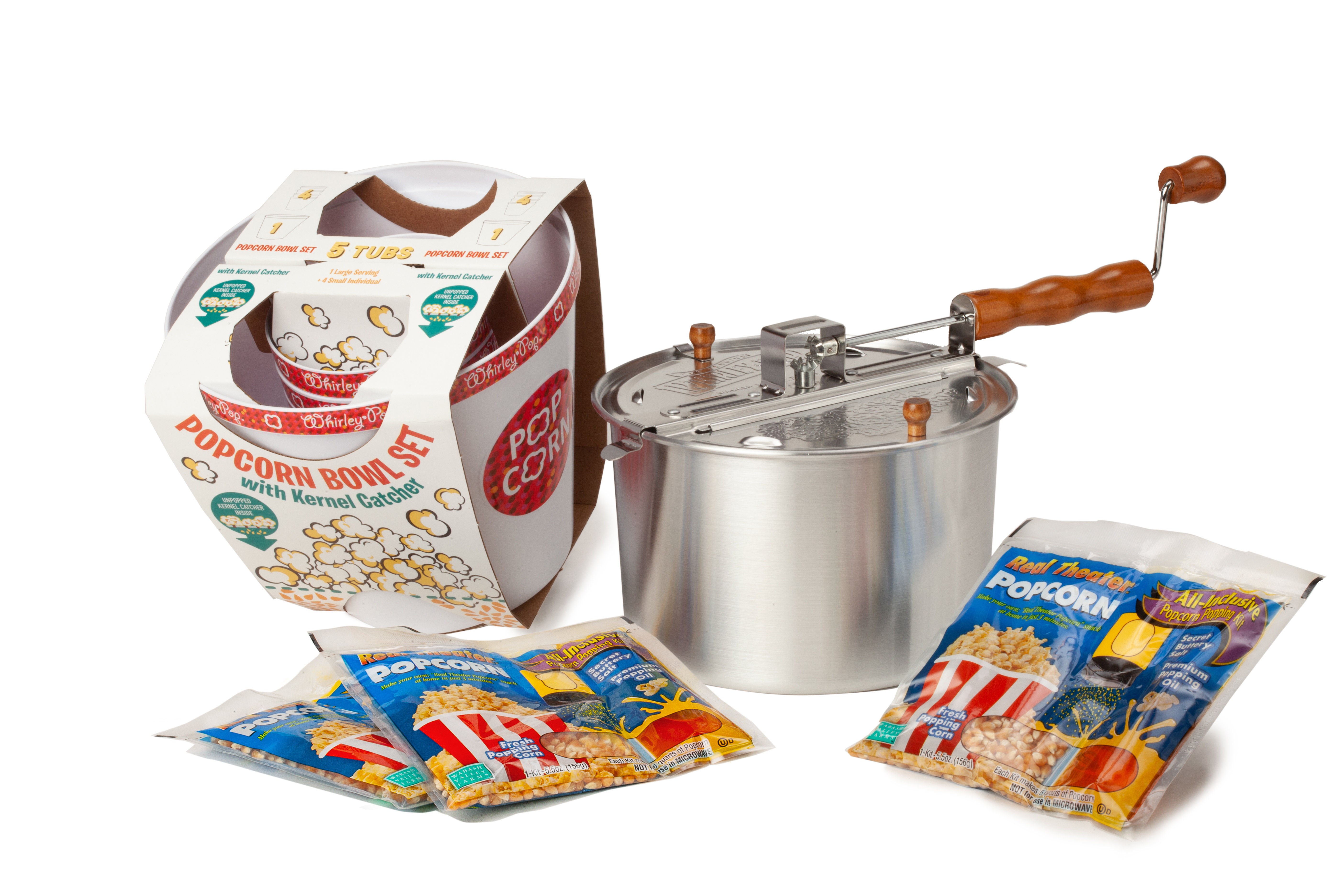 Wabash Valley Farms Movie Night Popcorn Party Pack Featuring Classic ...