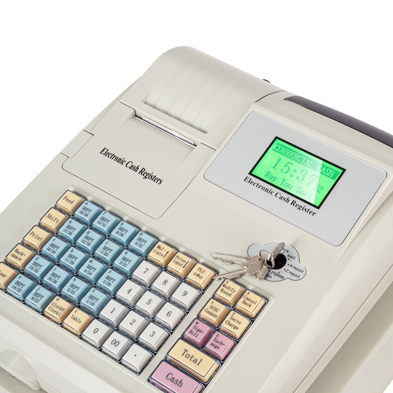 YaoTown 48 Keys Electronic Metal Cash Register & Reviews - Wayfair Canada