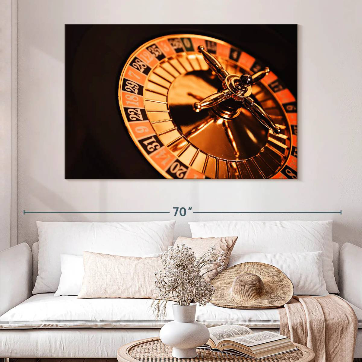 Ebern Designs Lit Casino Roulette Wheel | Wayfair