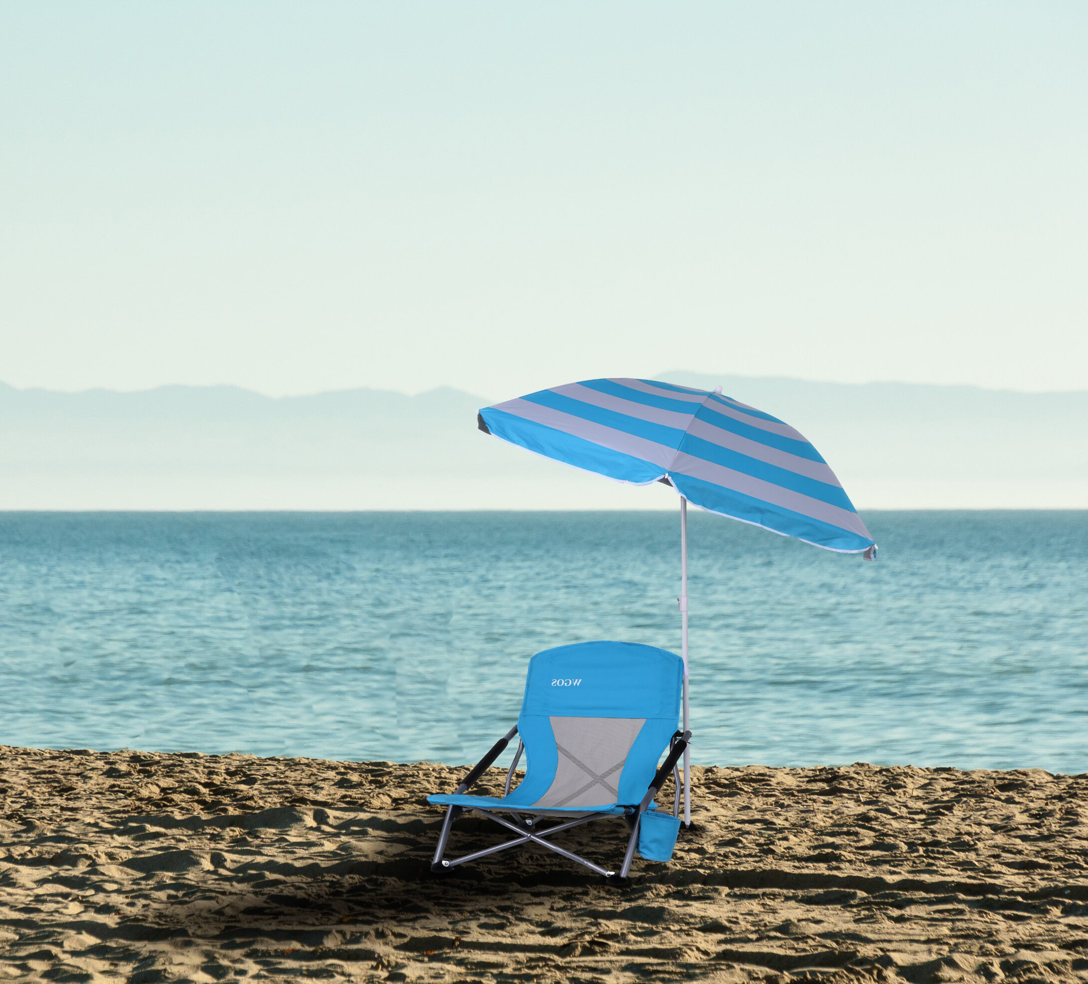 WGOS Folding Beach Chair | Wayfair