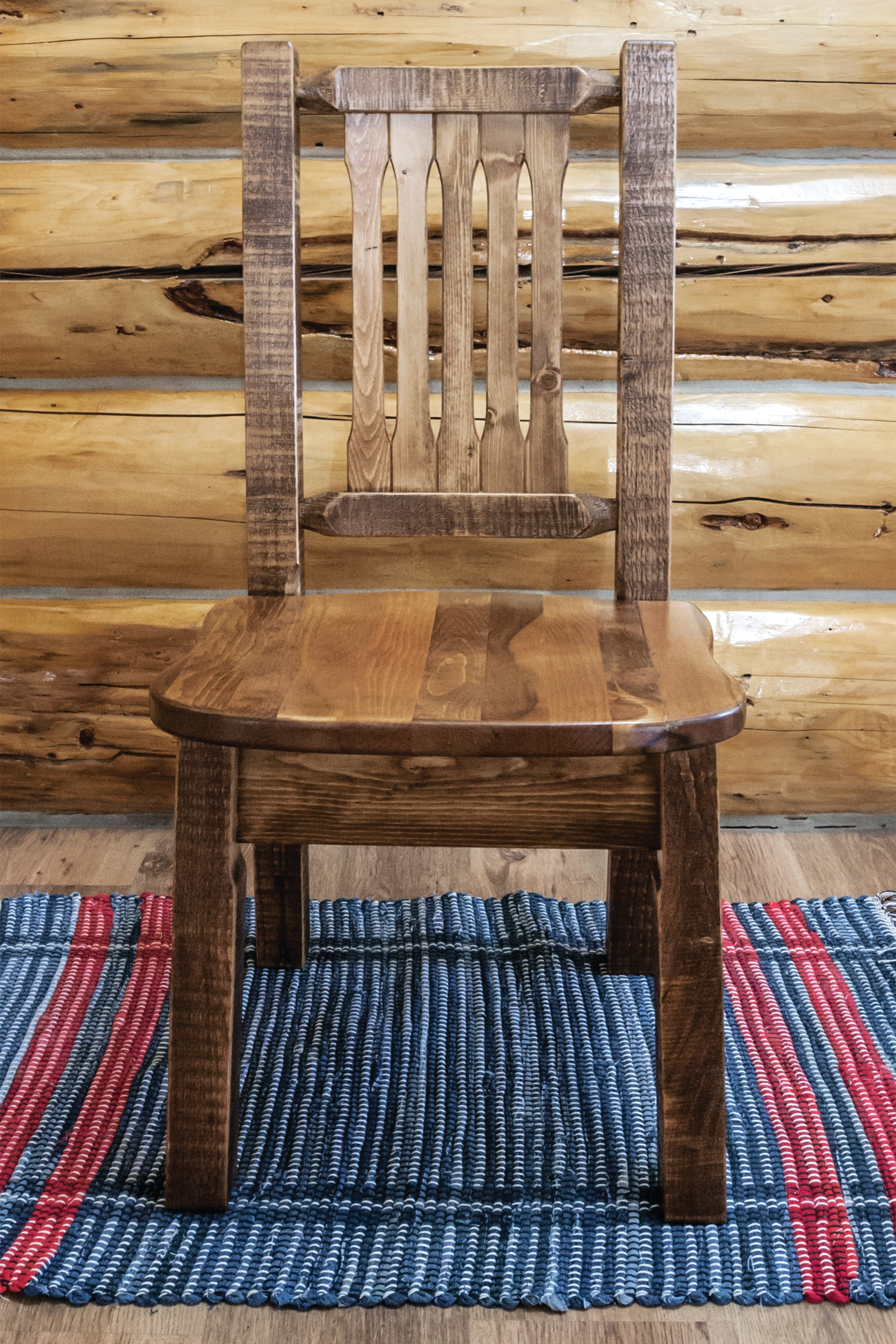 Loon Peak® Homestead Collection Lodge Pole Pine Side Chair | Wayfair