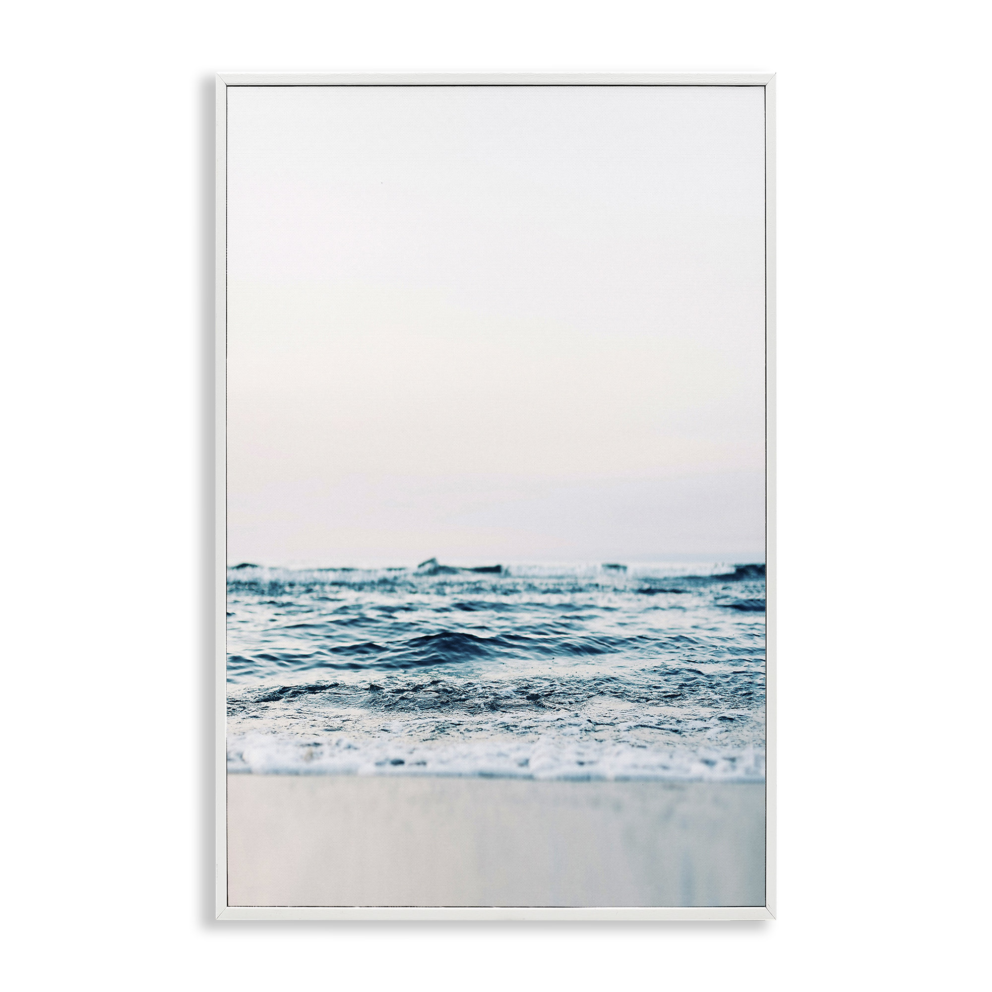 Highland Dunes Subtle Beach Waves Framed Giclee Art by Sisi and Seb ...