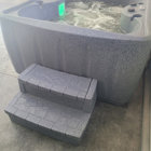 AquaRest Spas, powered by Jacuzzi® pumps Deluxe Storage Step & Reviews ...