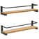 Borough Wharf Witsell 2 Piece Floating Shelf | Wayfair.co.uk