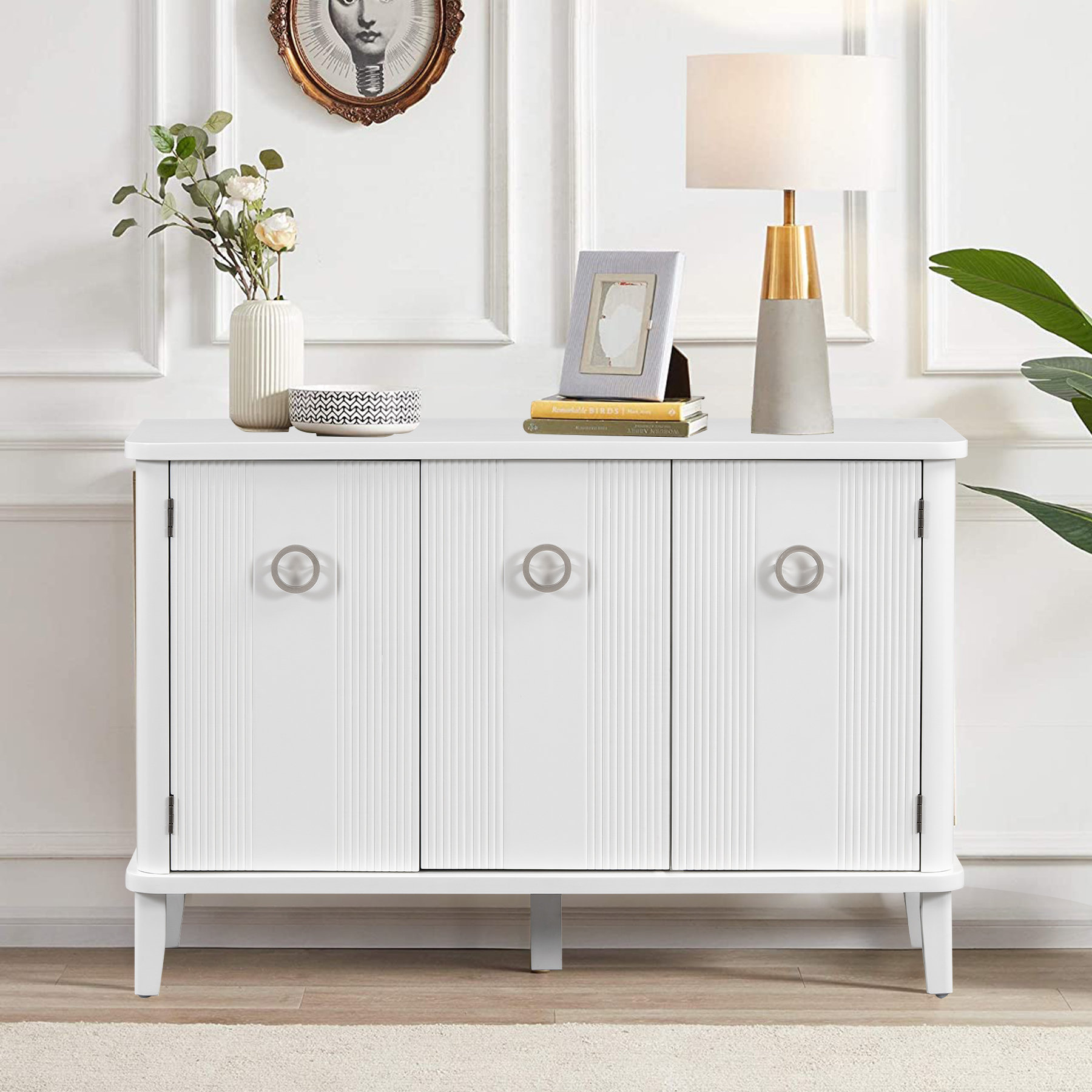 Breakwater Bay short cabinets for storage with doors | Wayfair