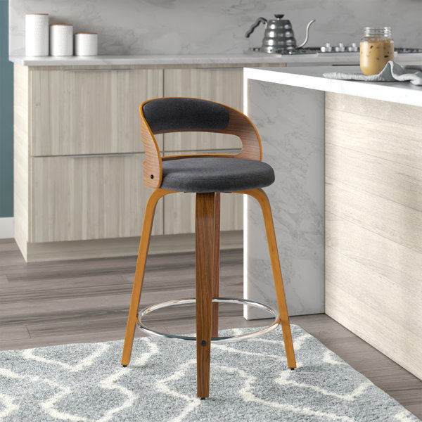 Low Back Swivel Counter Height Bar Stools You'll Love | Wayfair