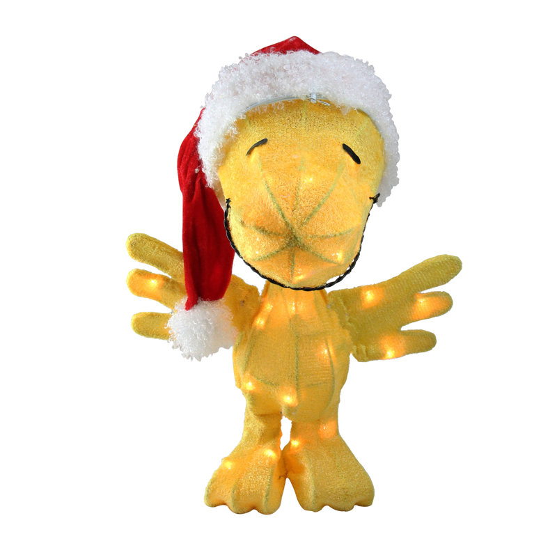 Product Works 18" Pre-Lit Santa Claus Woodstock Outdoor Decor & Reviews ...