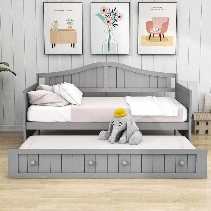 Red Barrel Studio® Daybed with Trundle & Reviews | Wayfair