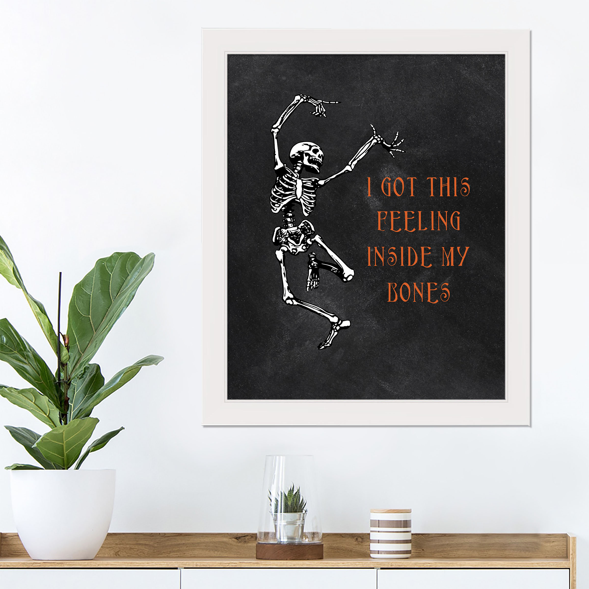 The Holiday Aisle® I Got This Feeling Inside My Bones Framed Print ...