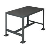 Hallowell Steel Top Height-Adjustable Workbench - Wayfair Canada