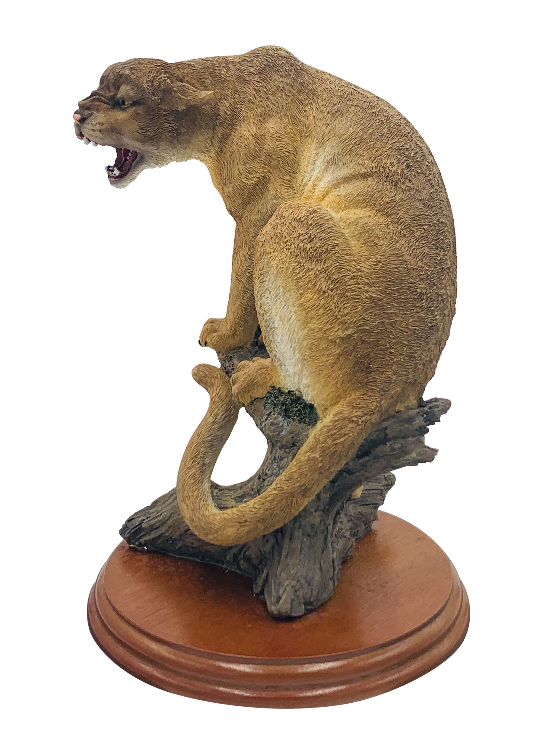 Loon Peak® Pittsboro Cougar, Mountain Lion, Puma Statue | Wayfair
