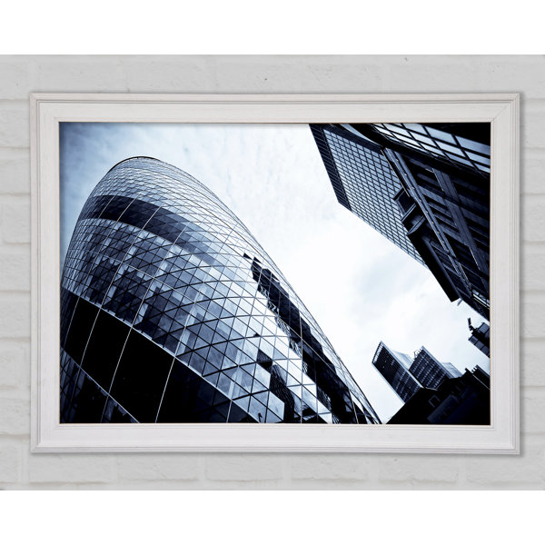 Bright Star London The Gherkin - Single Picture Frame Print | Wayfair.co.uk