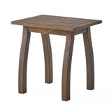 Union Rustic Oak Park Solid Wood Side Table & Reviews | Wayfair