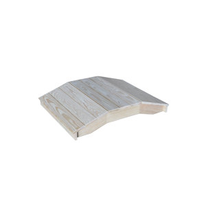 A&L Furniture Pressure Treated Plank Bridge | Wayfair