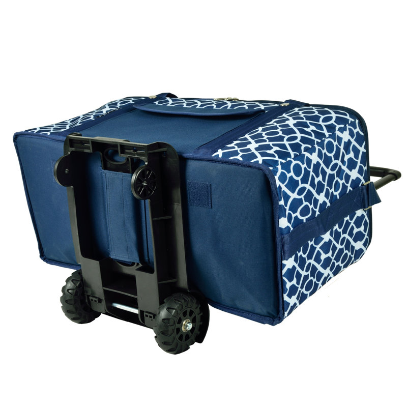 Latitude Run® Folding Soft Sided Rolling Cooler -64 Can | Wayfair