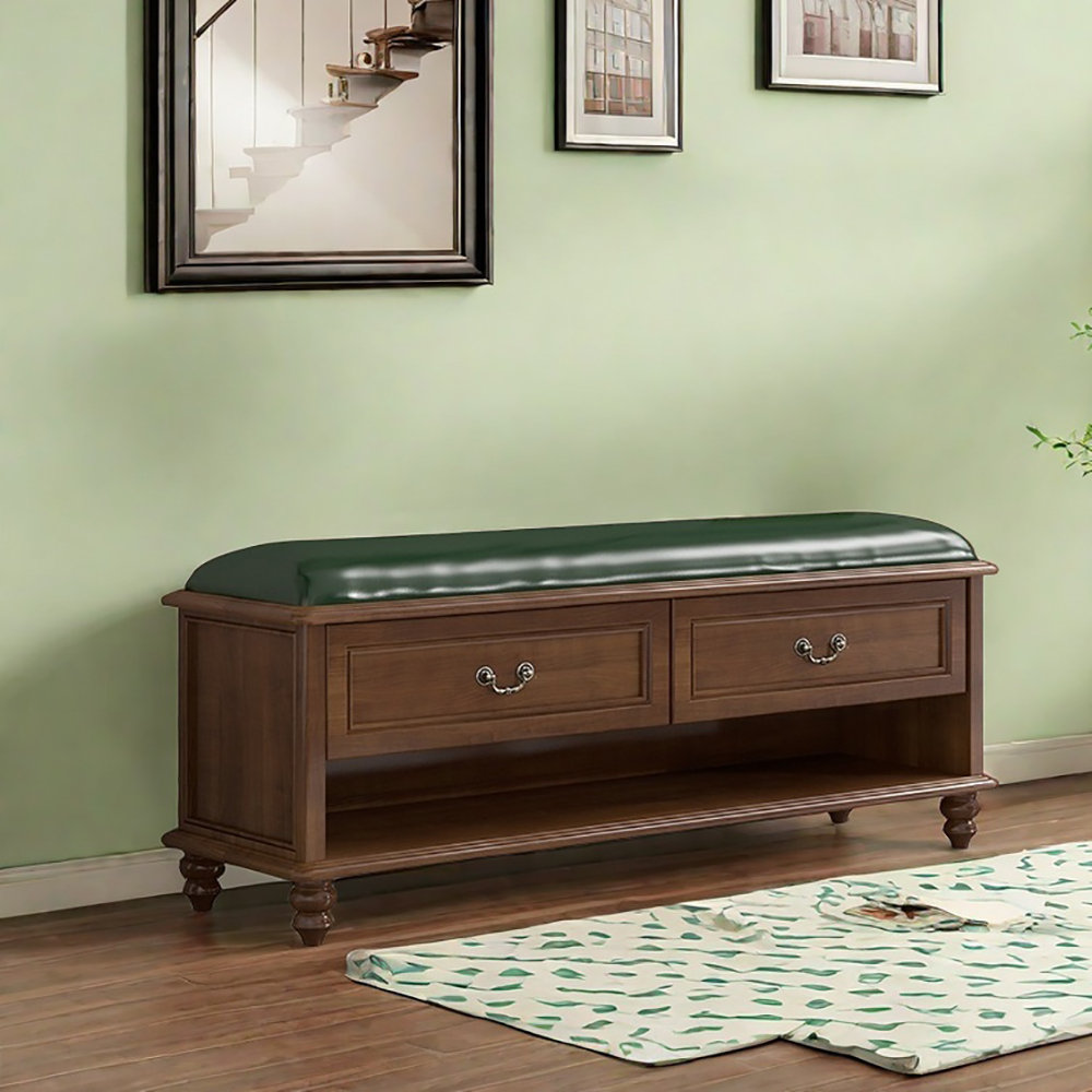 Liu's ink furniture 47.2in Shoe Change Stool | Wayfair