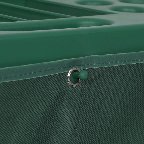 Garten Living Rectangular Garage Garden Tool Holder Organizer Rack ...