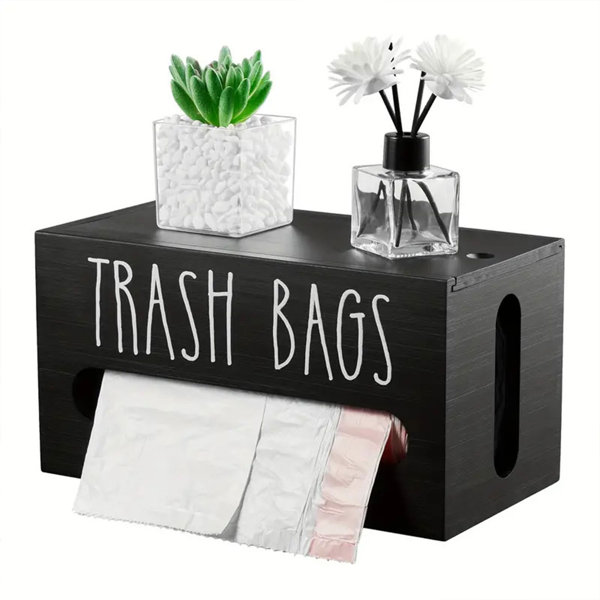 Ebern Designs Trash Bag Dispenser Trash Bag Organizer Wall Mount ...