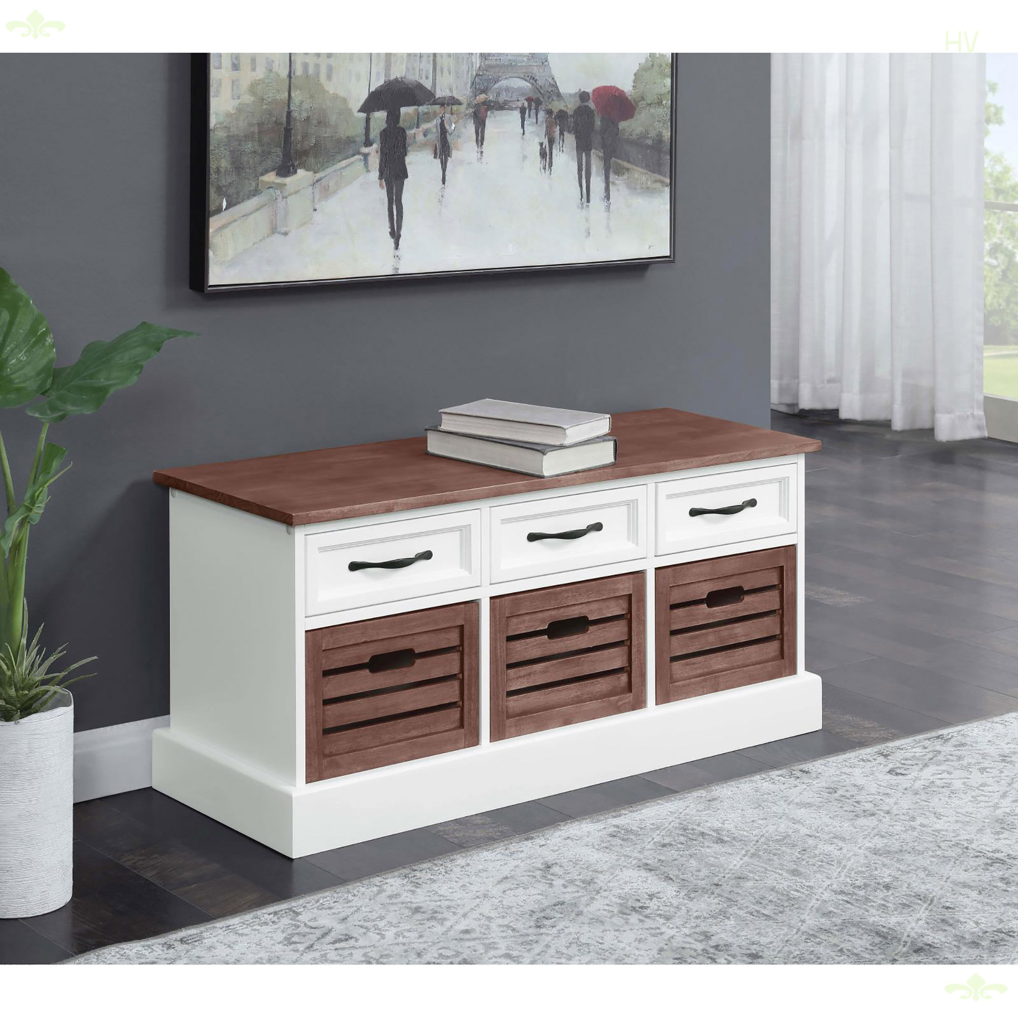Lark Manor™ 3-Drawer Storage Bench | Wayfair