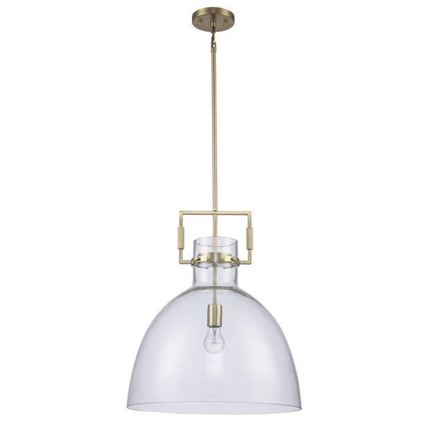 Beachcrest Home Badgett 1 - Light Single Drop Pendant Pendant | Wayfair