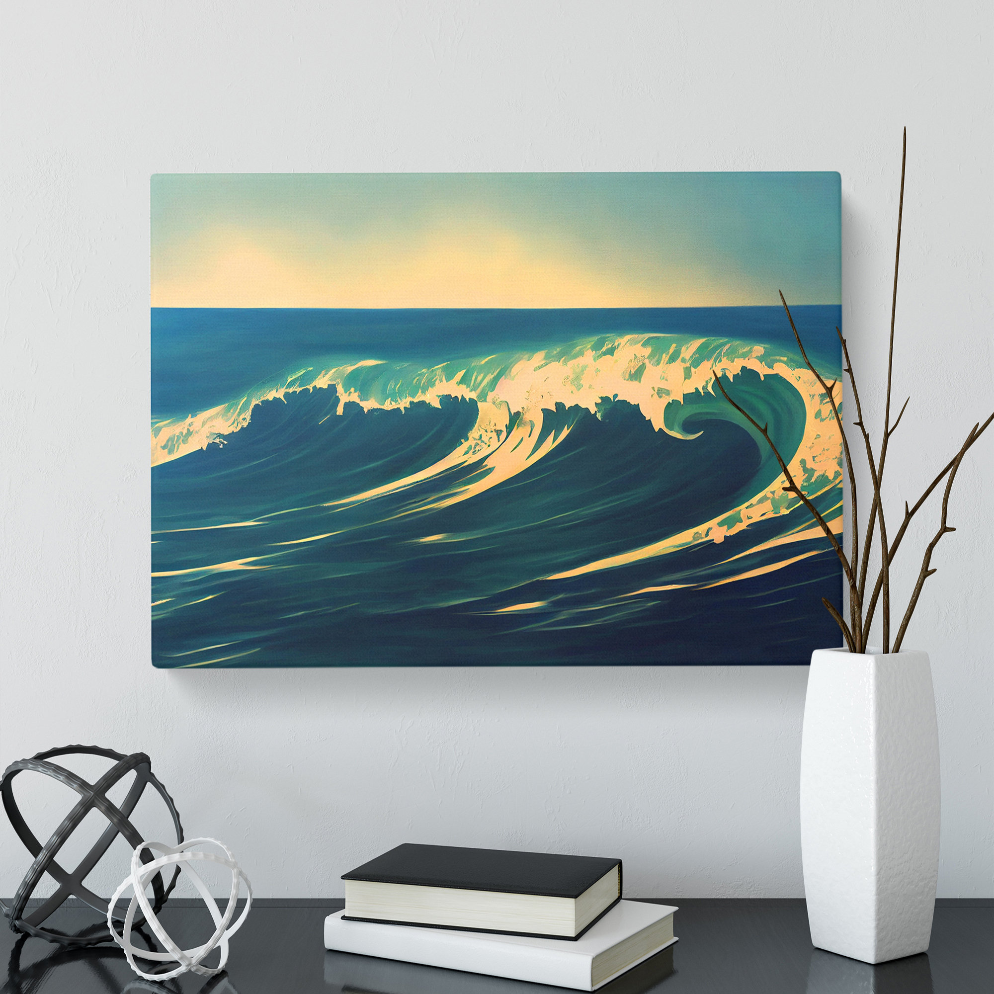 House of Hampton Daring Ocean Wave | Wayfair.co.uk