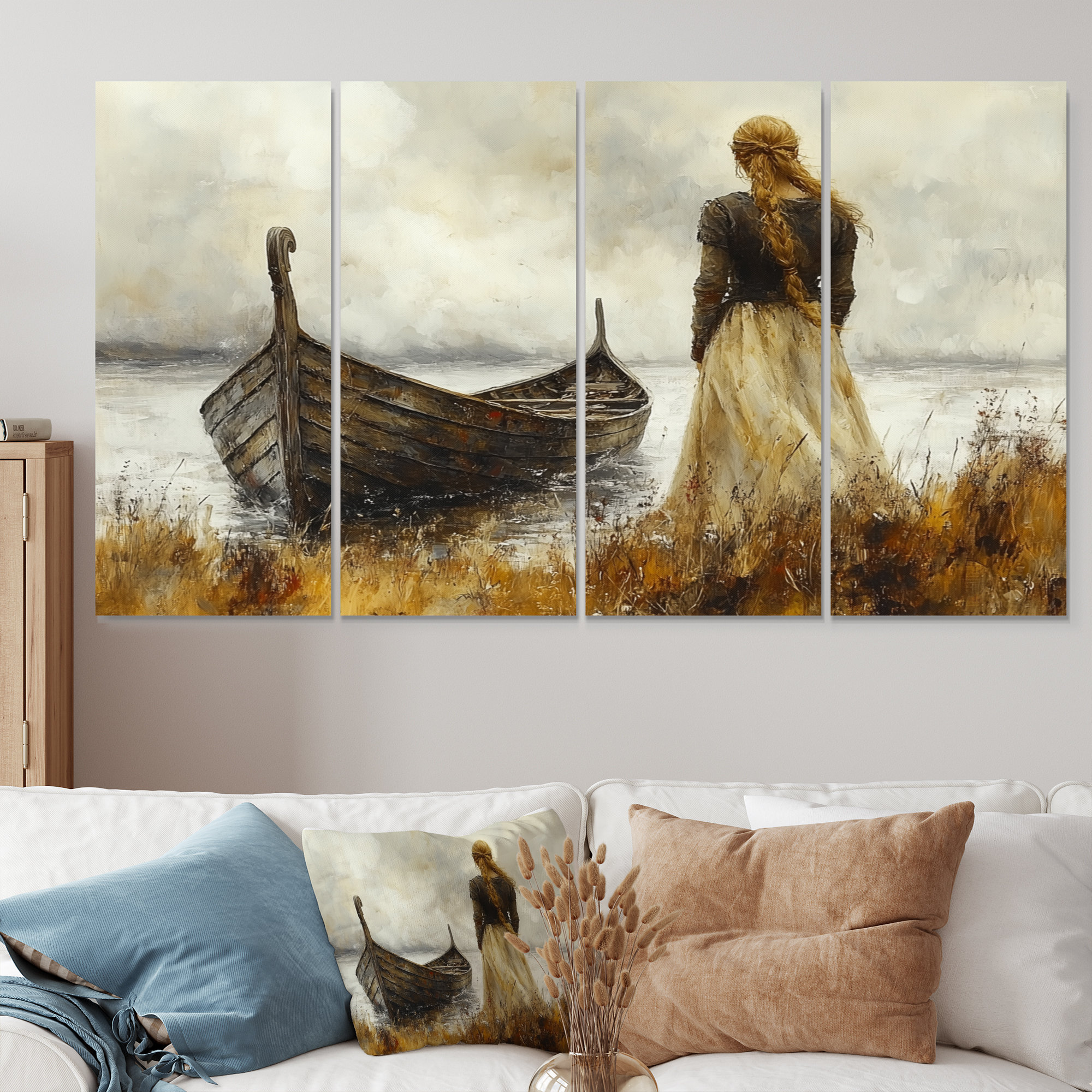 Breakwater Bay Brown Viking Shieldmaidens Victory - Viking Wall Decor ...