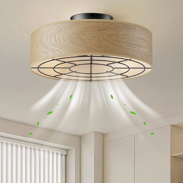 17 Stories Ceiling Fans With Lights Remote Control, Small Farmhouse ...