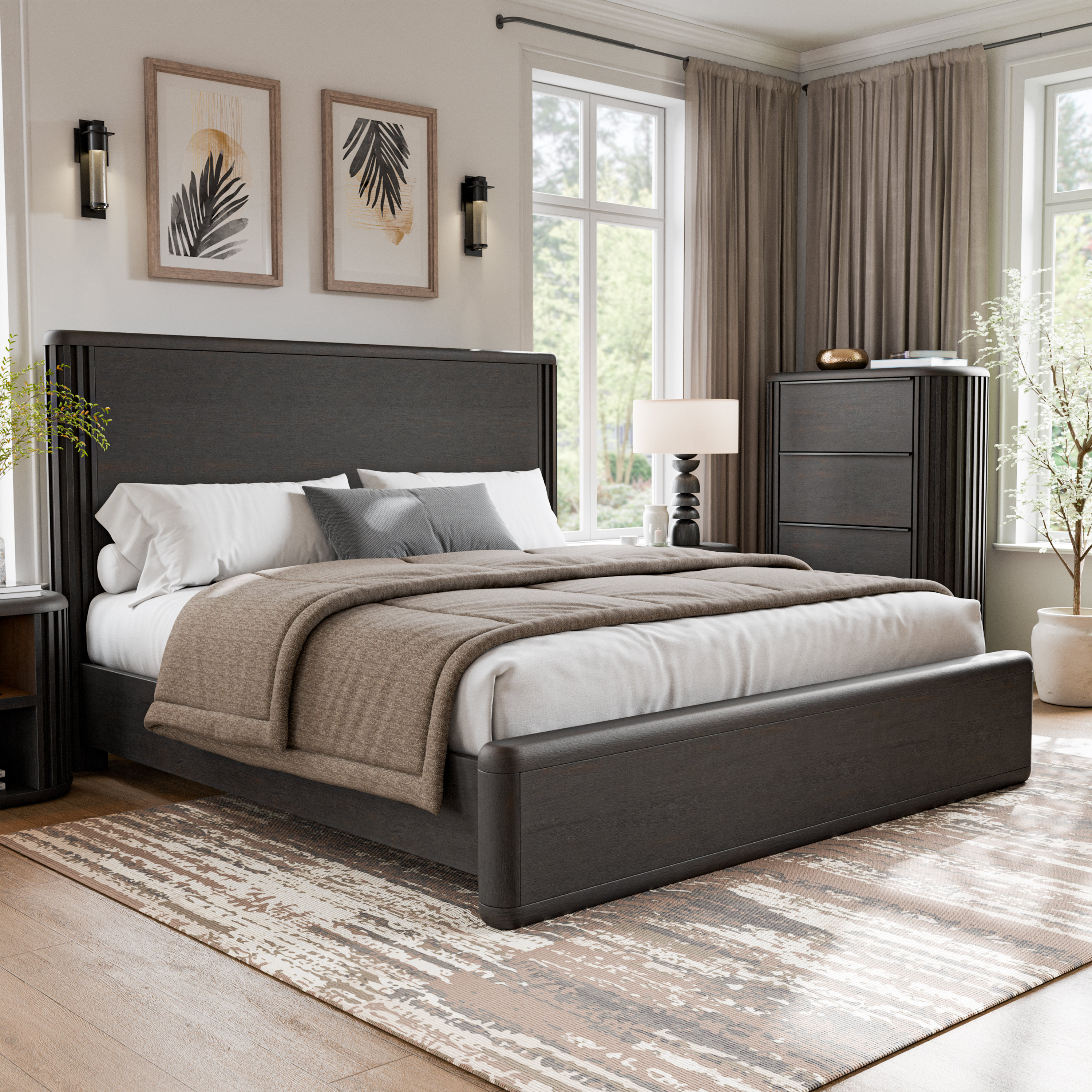 Latitude Run® Florvil Panel Bed | Wayfair